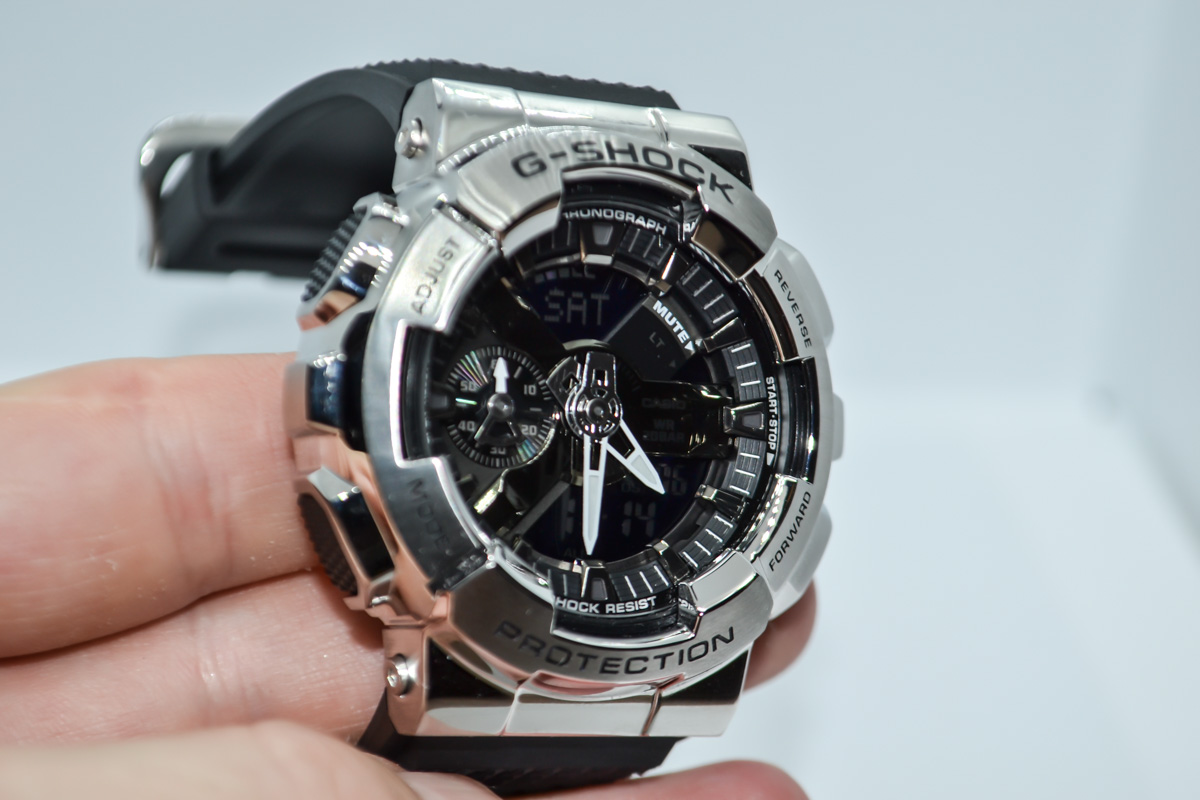 Review Đồng Hồ Casio G Shock GM-110-1A vỏ kim loại | Thông tin đồng hồ ...